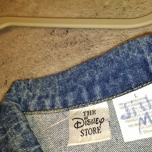 Disney | Jackets & Coats | Authentic Jean Jacket Embroidered Disney ...